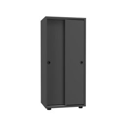ebuy24 B&uuml;roschrank Ulas3ST anthrazit Anthrazit 49 x 38 cm | Gr.: onesize