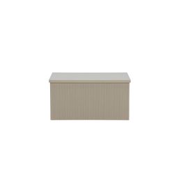 ebuy24 Beistelltisch Lenox Beige 60 x 80 cm | Gr.: onesize