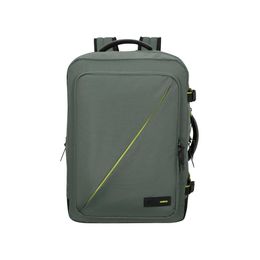 American Tourister Take2Cabin - Reiserucksack 17.3" L 55 cm erw. (blau) in dark forest | Gr.: onesize