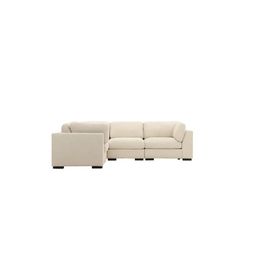 ebuy24 Ecksofa Salerno Beige 298 x 102 cm | Gr.: onesize