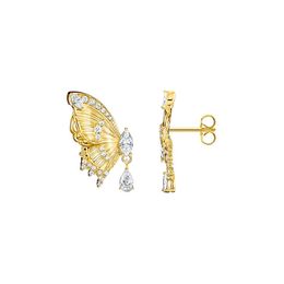 Thomas Sabo Ohrstecker Butterfly Paradise in gold, wei&szlig; | Gr.: onesize