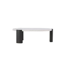 ebuy24 Couchtisch Kres Beige 71 x 125 cm | Gr.: onesize