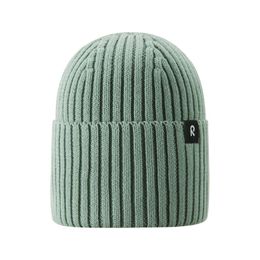 Reima Beanie M&uuml;tze " Hattara " in Stone Green | Gr.: 56/68