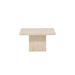 ebuy24 Couchtisch Qvart Beige 80 x 80 cm | Gr.: onesize