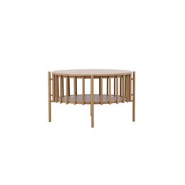 ebuy24 Couchtisch Rubbo Natur 80 x 80 cm | Gr.: onesize