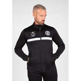 Gorilla Wear Vernon Trainingsjacke - Schwarz | Gr.: XXL
