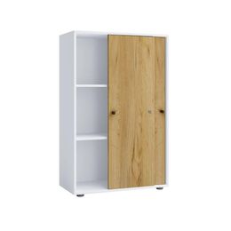ebuy24 B&uuml;roschrank LonaXLST wei&szlig; Wei&szlig; 70 x 37 cm | Gr.: onesize