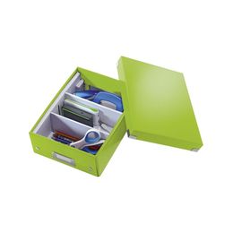 Leitz Organisationsbox Click & Store Wow Klein Graukarton gr&uuml;n | Gr.: onesize