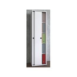 ebuy24 B&uuml;roschrank Ulas5ST wei&szlig; Wei&szlig; 49 x 38 cm | Gr.: onesize