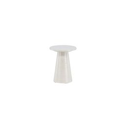 ebuy24 Beistelltisch Lanzo Wei&szlig; 35 x 35 cm | Gr.: onesize