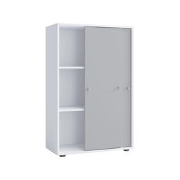 ebuy24 B&uuml;roschrank LonaXLST wei&szlig; Wei&szlig; 70 x 37 cm | Gr.: onesize