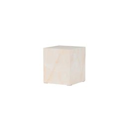 ebuy24 Beistelltisch York Hellgelb 40 x 40 cm | Gr.: onesize