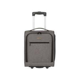 Travelite Cabin Underseater - 2-Rollen-Kabinentrolley XS 43 cm (petrol) in grau | Gr.: onesize