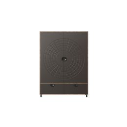 ebuy24 Vitrinenschrank Fusion Bronze 120 x 42 cm | Gr.: onesize