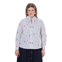 Ulla Popken Bluse in marine | Gr.: 62/64