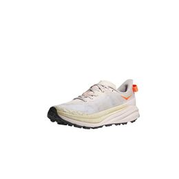 Hoka One One HOKA Laufschuh SPEEDGOAT 6 in white / neon tangerine | Gr.: 9,5