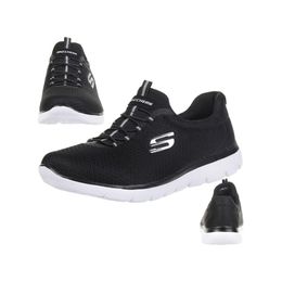 Skechers Sneakers Low SUMMITS in schwarz | Gr.: 37