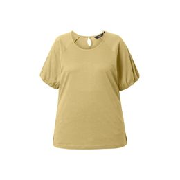 Ulla Popken Shirt in blassgelb | Gr.: 50-52