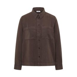 Cecil TOS Color Lyocell Blouse in Macchiato Brown | Gr.: S