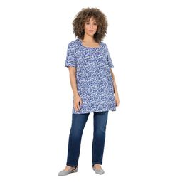 Ulla Popken Longshirt in atlantikblau | Gr.: 42-44