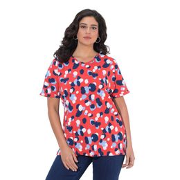 Ulla Popken Shirt in coralle | Gr.: 58-60