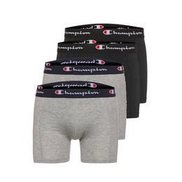 Champion Boxershorts 4pk Boxer in Black / Grey Melange | Gr.: XL