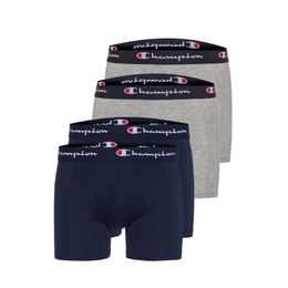 Champion Boxershorts 4pk Boxer in Navy / Grey Melange | Gr.: L