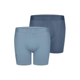Sloggi Langer Boxer Base Soft in BLUE - LIGHT COMBINATION | Gr.: S