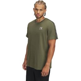 Under Armour Sportshirt "Icon Hwt Taping T-Shirt" in Gr&uuml;n | Gr.: XS