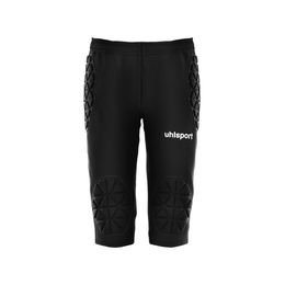 Uhlsport Torwarthose ANATOMIC GOALKEEPER LONGSHORTS in schwarz | Gr.: 164