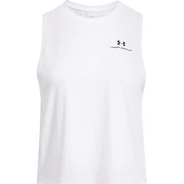 Under Armour Top "Vanish Energy Crop Tank" in Wei&szlig; | Gr.: XS