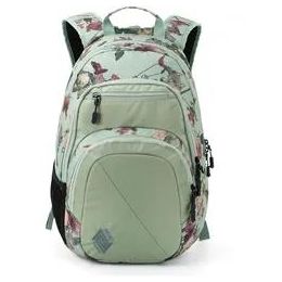 Schulrucksack Nitro "Stash 29", Kinder, Gr. B/H/T: 32cm x 49cm x 22cm, gr&uuml;n (dead flower), Polyester, Rucks&auml;cke Schulrucksack, Alltagsrucksack, Rucksack f&uuml;r Freizeit, Schule, Arbeit und Reise