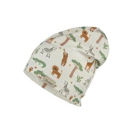 Sterntaler Beanie Safaritiere in lichtgrau | Gr.: 49 cm