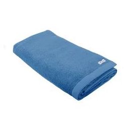 Badetuch Tom Tailor HOME "COLOR BATH", blau (cool blau), B:80cm L:200cm, Frottier, Frottier, Handt&uuml;cher, Badetuch, 100% Baumwolle, 80x200 cm, uni, gro&szlig;e Farbauswahl