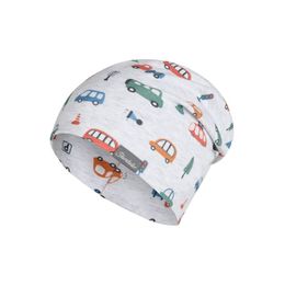 Sterntaler Beanie Fahrzeuge in lichtgrau | Gr.: 43 cm