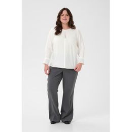 Kaffe curve Langarm-Bluse KCcenia Regular fit in Chalk | Gr.: 50