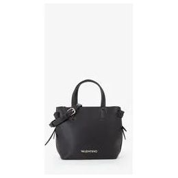 Shopper Valentino BAGS "WIN RE", Damen, Gr. B/H/T: 28cm x 21cm x 11,5cm, schwarz, Lederimitat, Taschen Shopper, Damen Umh&auml;ngetasche, Schultertasche, Tragetasche mit Logo