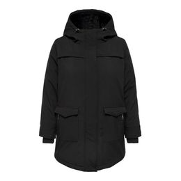 Only Carmakoma Langer Parka in Black | Gr.: 50-52