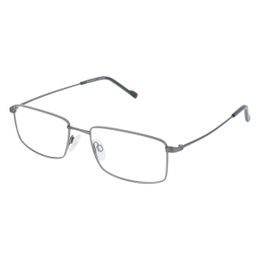 Titanflex Eschenbach 820922 Brille Herren | Fassung: Vollrand, Quadratisch, Gun Matt