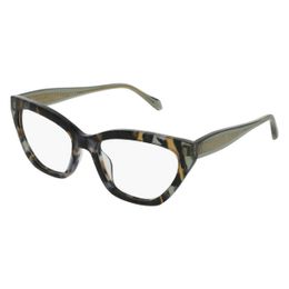Roberto Cavalli Just Cavalli VJC184V Brille Damen | Fassung: Vollrand, Cat Eye, Grau Havanna