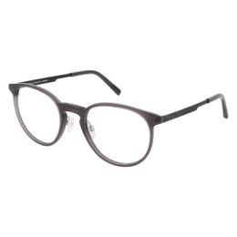 Freigeist 863052 Brille Herren | Fassung: Vollrand, Panto, Grau Dunkel