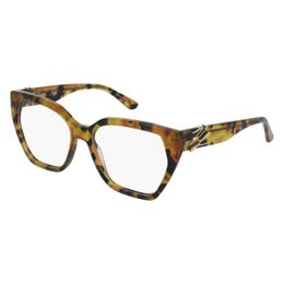 K by KARL LAGERFELD Karl Lagerfeld KL6214 Brille Damen | Fassung: Vollrand, Eckig, Braun Gestreift