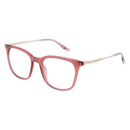 Tom Tailor 671004 Brille Damen | Fassung: Vollrand, Panto, Himbeer Transparent