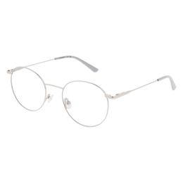 Calvin Klein CK19119 N Brille Unisex | Fassung: Vollrand, Rund, Silber