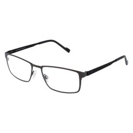 Titanflex 820755 Brille Herren | Fassung: Vollrand, Quadratisch, Gun Matt