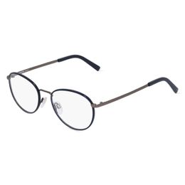 Rodenstock 2656 Brille Unisex | Fassung: Vollrand, Rund, Blau Silber