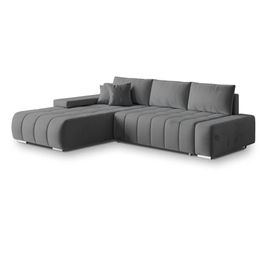MASSENO Ecksofa mit Schlaffunktion Alese &brvbar; grau &brvbar; Ma&szlig;e (cm): B: 265 H: 85 &raquo; H&ouml;ffner