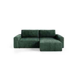 H&ouml;ffner Ecksofa mit Schlaffunktion Fano gr&uuml;n Ma&szlig;e (cm): B: 252 H: 70 &raquo; H&ouml;ffner