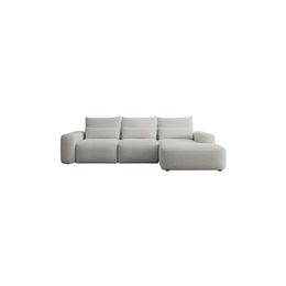 Selsey Ecksofa mit Schlaffunktion Carnos grau Ma&szlig;e (cm): B: 264 H: 82 &raquo; H&ouml;ffner