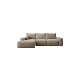 Selsey Ecksofa mit Schlaffunktion Carnos braun Ma&szlig;e (cm): B: 264 H: 82 &raquo; H&ouml;ffner